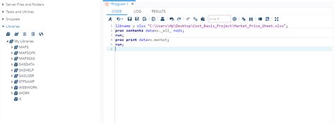 How To Connect With The Excel Using Libname Statement Sas Support Communities