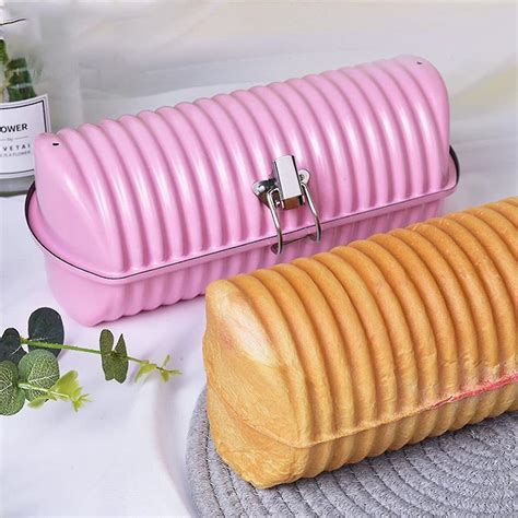 Carbon Steel Bread Mold Loaf Pan Toast Cake Cylinder Shaped Toast Box