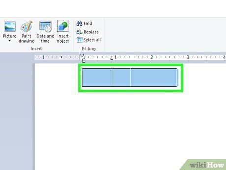 Ways To Quickly Make A Table For WordPad WikiHow