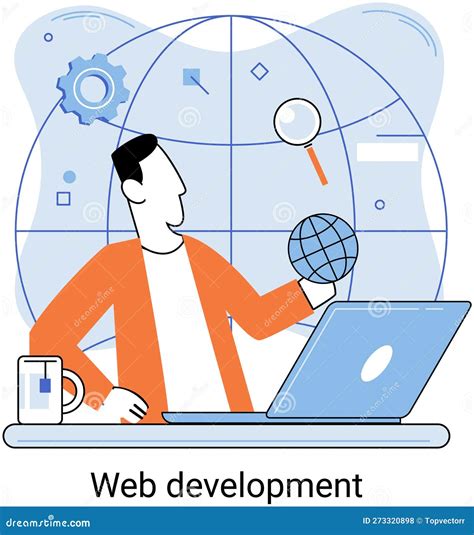 Web Development Coding And Programming Creation Digital Software Mobile Desktop Platforms