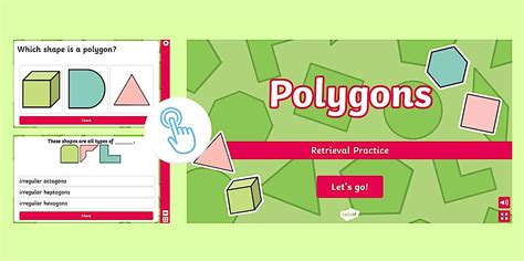 👉 Retrieval Practice Polygons Maths Interactive Quiz