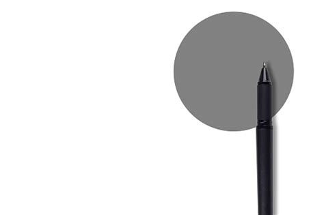 샘플 검정 펜 회색 색상과 결합 흰색 배경에 디자인을 위한 템플릿 0명에 대한 스톡 사진 및 기타 이미지 0명 개념 개념과 주제 Istock