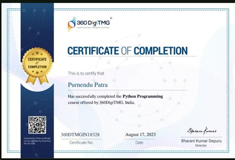 purnendu patra on linkedin i am happy to share that i have obtained