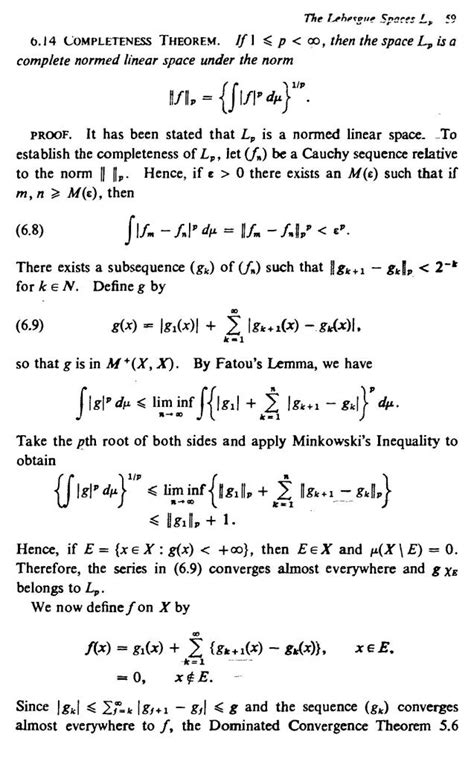 Riesz Fischer Theorem Proof Mathtuition88