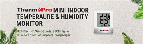 Thermopro Tp49 Digital Mini Thermo Hygrometer Indoor Thermometer