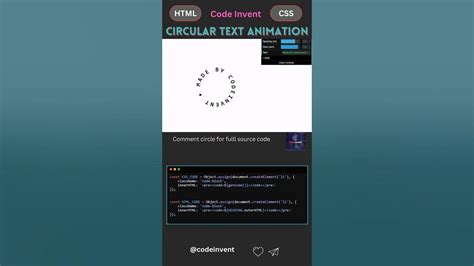 Css Ring Text With Css Trigonometric Functions Using Html Css Coding Webdevelopment 🚀 Youtube