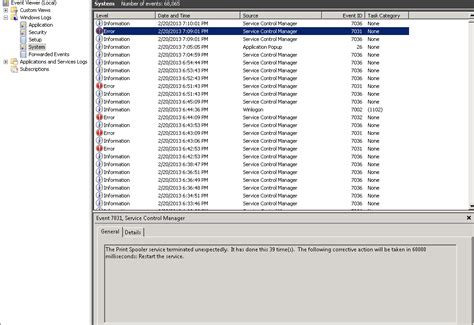 Solved Windows Server R Standard Print Spooler Keeps Crashing Experts Exchange