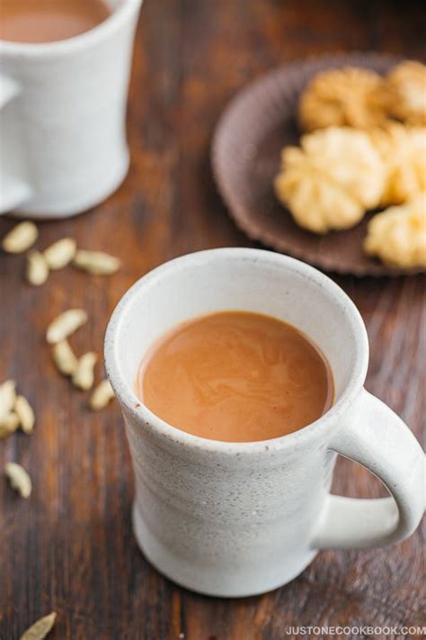 Masala Chai Indian Spiced Milk Tea • Just One Cookbook