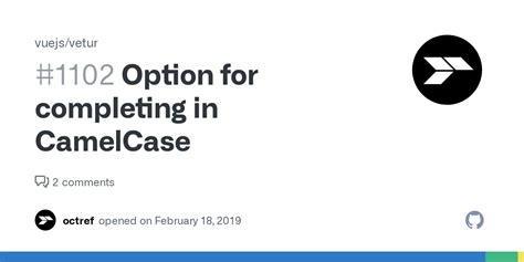 Option For Completing In CamelCase Issue Vuejs Vetur GitHub
