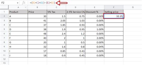 How To Do Equations In Google Sheets | SpreadCheaters
