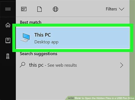how to open the hidden files in a usb pen drive with pictures