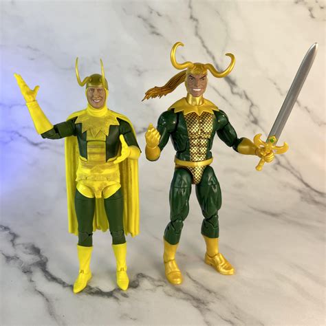 Comparing Mcu Classic Loki To Some Of The Comic Loki Figures R Marvellegends