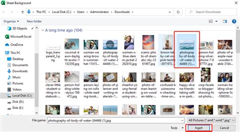 How To Set The Excel Background My Microsoft Office Tips