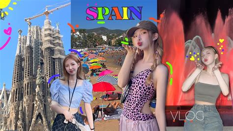 유럽 Vlog 스페인 여행🇪🇸 퇴사기념 유럽여행 바르셀로나 가우디투어 사그리다성당 구엘공원 분수쇼 자라본점 버쉬카 스페인비치 이탈리아 영국 Ep