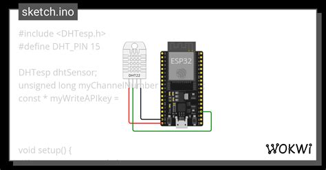 Dhtesp Wokwi Esp32 Stm32 Arduino Simulator