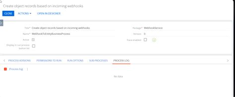 set up external webhook service integration community creatio