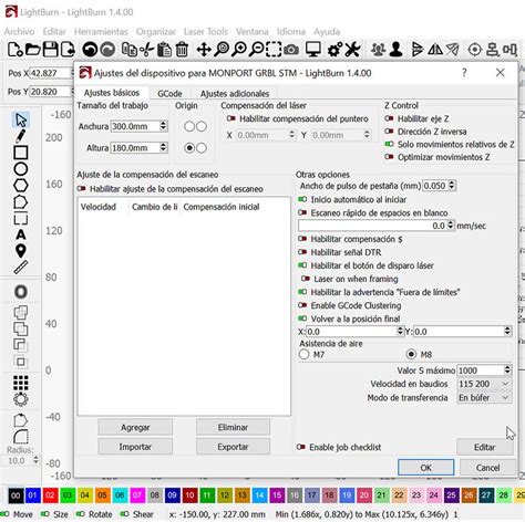 Bloqueo Codigo G G Code Lock LightBurn Software Questions LightBurn Software Forum