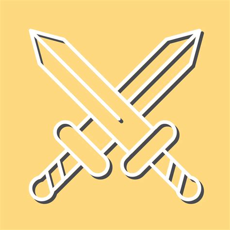 Sword Vector Icon 20244732 Vector Art At Vecteezy