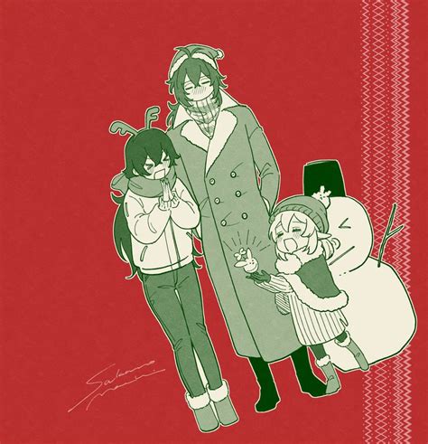 Klee Amber And Diluc Genshin Impact Drawn By Sakanomachico Danbooru