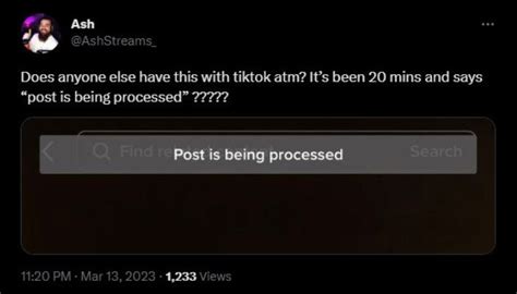 How To Fix Post Is Being Processed Error On TikTok