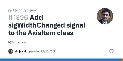 Add SigWidthChanged Signal To The AxisItem Class Issue Pyqtgraph Pyqtgraph GitHub