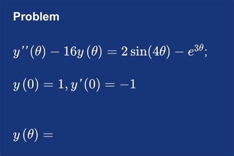 Solved Find The Solution To The Initial Value Problemdue In Chegg Com