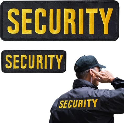 Txsn Large Security Patches Embroidered Loop And Hook