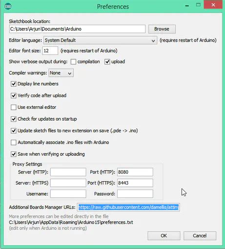 programming attiny85 with arduino uno © gpl3 caronon