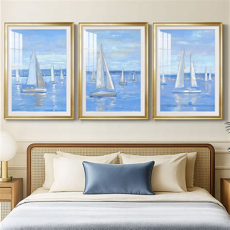 Wildon Home® Nautical Series Cxlv Custom Framed Premium Print W Matt