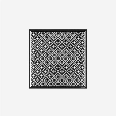 크롬하츠 실크 스카프 블랙 Chrome Hearts Kream