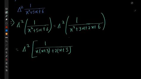 Forward Difference Operator Numericals3 Finite Differences Youtube