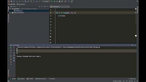 Python Basics 26 Range And Nested For Loops Youtube