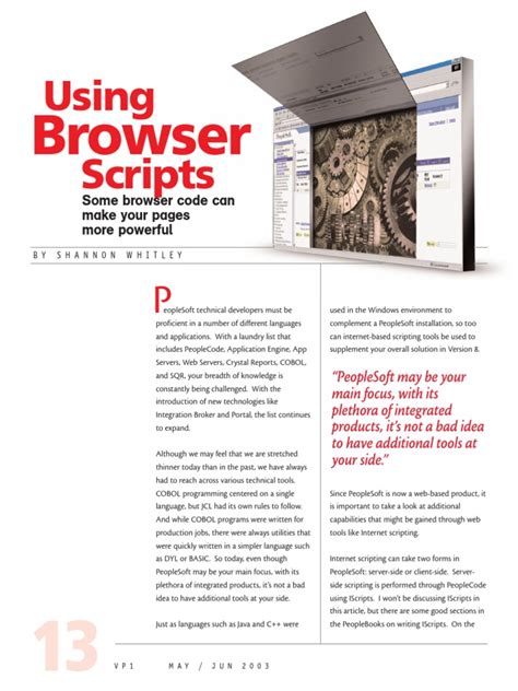 Using Scripts Browser Pdf Scripting Language Java Script