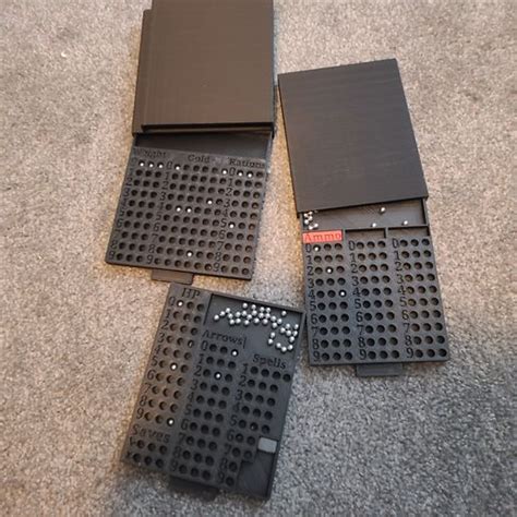 📈 Dnd Stats Tracker・free Stl File For 3d Printing・cults