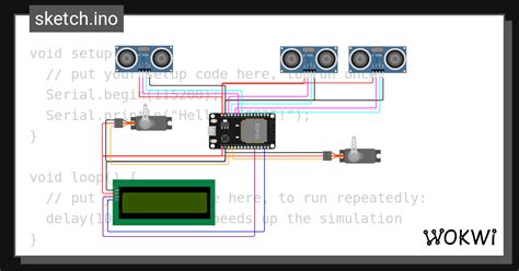 Wokwi Online ESP STM Arduino Simulator