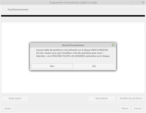Installation De Lmde 3 Nom De Code Cindy Numétopia