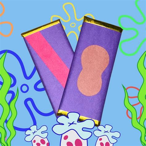 Spongebob Chocolate Svg Etsy