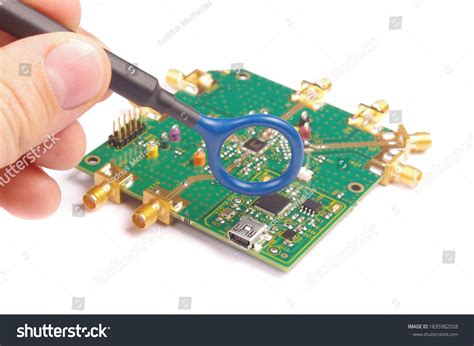 Electromagnetic Compatibility Emc Engineer Holding Magnetic Stock Photo Edit Now