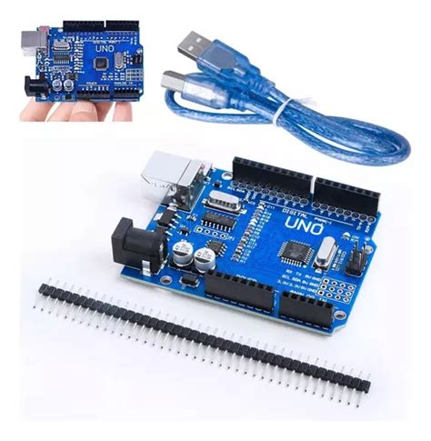 Uno R3 Smd Tecneu Con Cable Usb Compatible Con Arduino Ide Mercadolibre