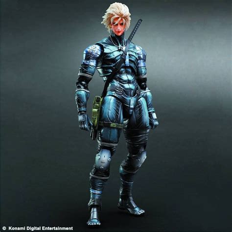 Metal Gear Solid 2 Sons Of Liberty Play Arts Kai Raiden Action Figure