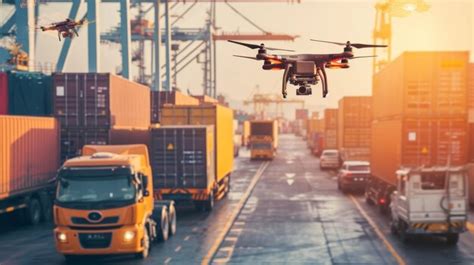 Premium Photo Transforming Logistics Through Emerging Technologies