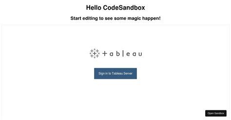 Tableau Jwt Token Jws Forked Codesandbox