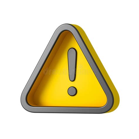 warning triangle 3d stock illustrations 4 326 warning triangle 3d