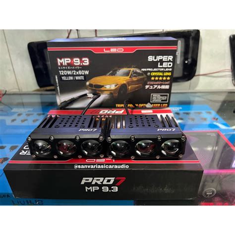 Jual Lampu Mini Projie Pro7 MP 9 3 Putih Kuning Mini Projie 3 Mata Pro7 Jakarta Utara