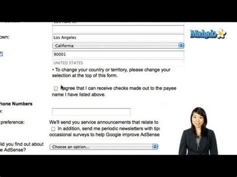 How To Set Up A Google AdSense Account YouTube