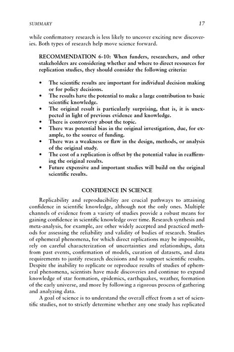 Summary Reproducibility And Replicability In Science The National Academies Press