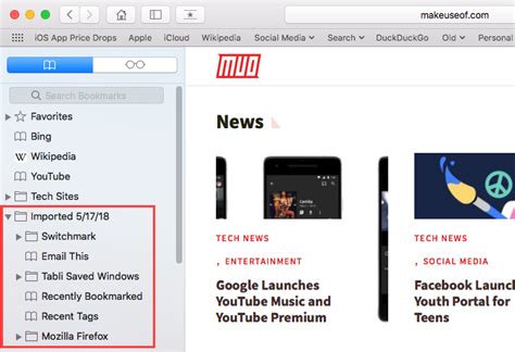 How To Manage Bookmarks And Favorites In Safari On Mac A Complete Guide