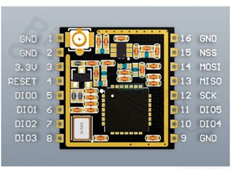 Lora Ra 02 Sx1278 Module 433mhz Bits And Parts Elektronica