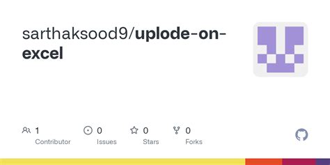 github sarthaksood9 uplode on excel