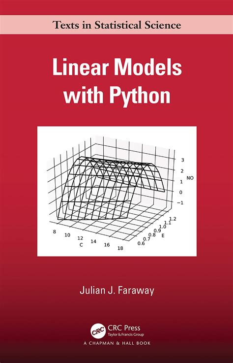 linear models with python chapman and hall crc texts in